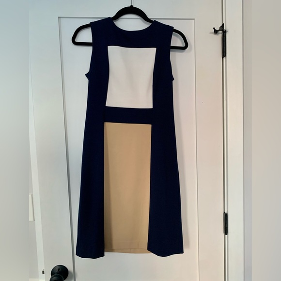 Calvin Klein | Dresses | Calvin Klein Colorblock Sheath Dress | Poshmark